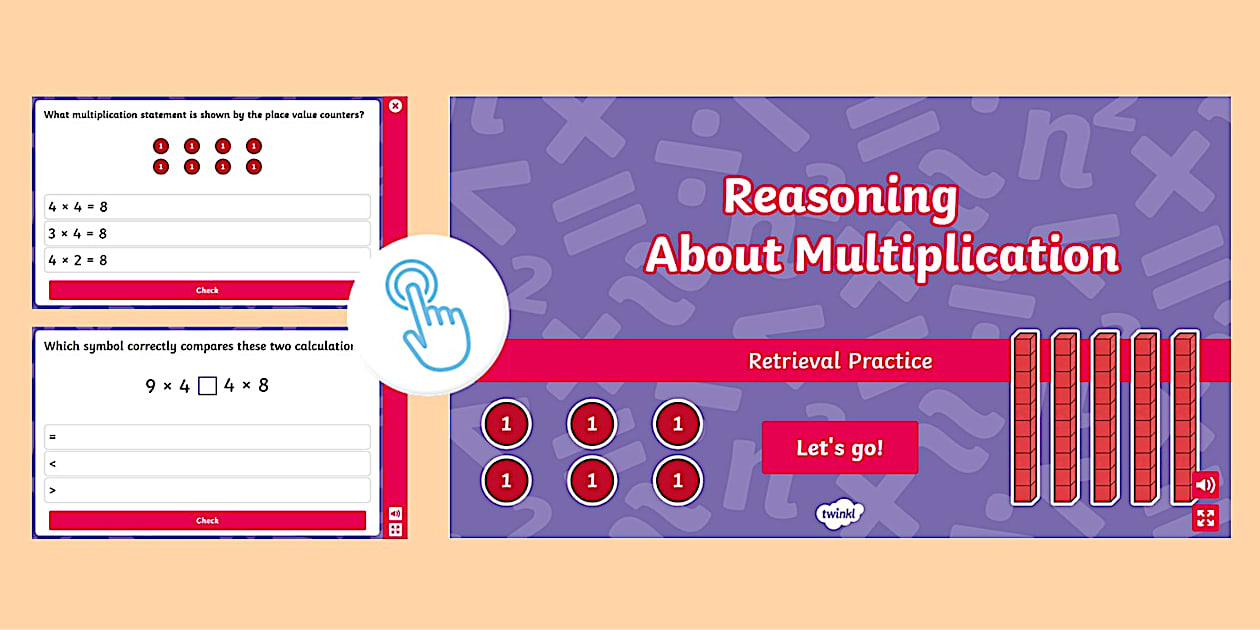 👉 Retrieval Practice: Reasoning About Multiplication Interactive Quiz