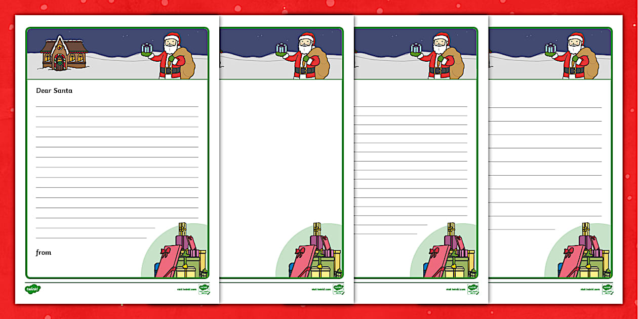 Letter to Santa -christmas, Father Christmas, christmas writing, nadolig,