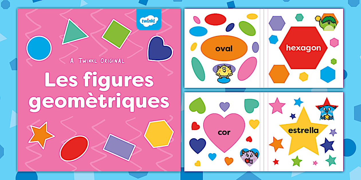 Ebook: Les figures geomètriques - Català - Twinkl
