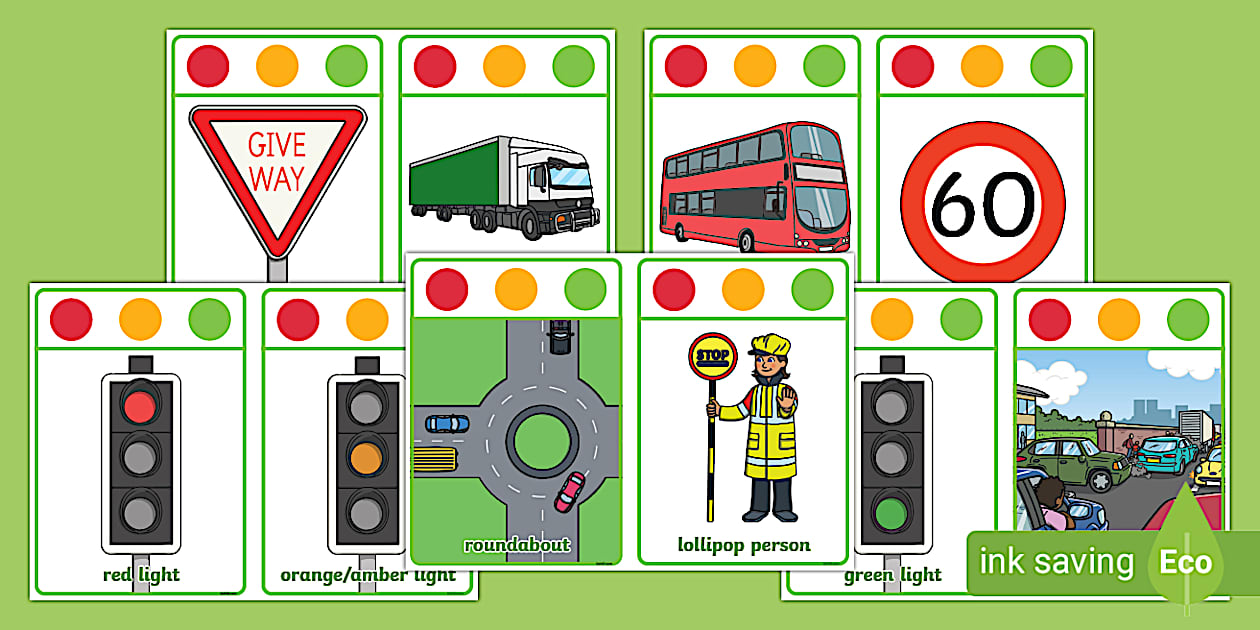 Traffic Light Movement Activity Cards | Twinkl - Twinkl