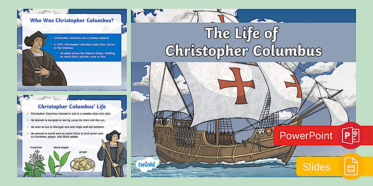 The Life of Christopher Columbus PowerPoint | Twinkl USA