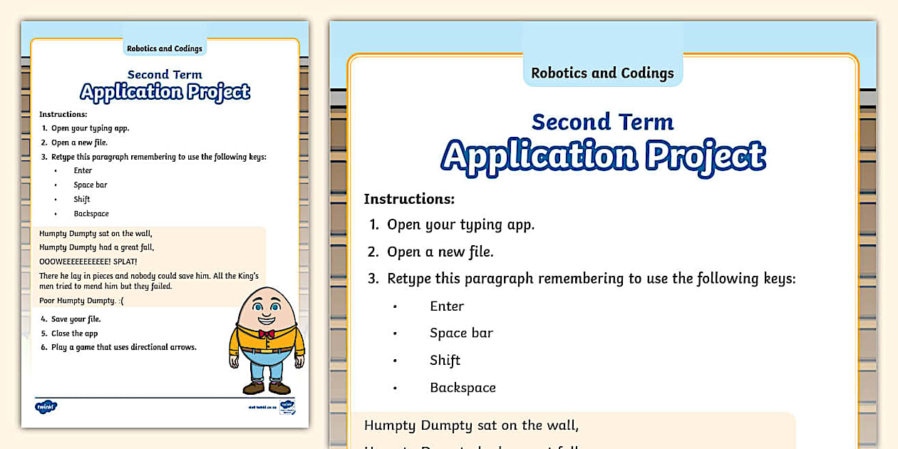Grade 2 Robotics And Coding 2nd Term Applications Project