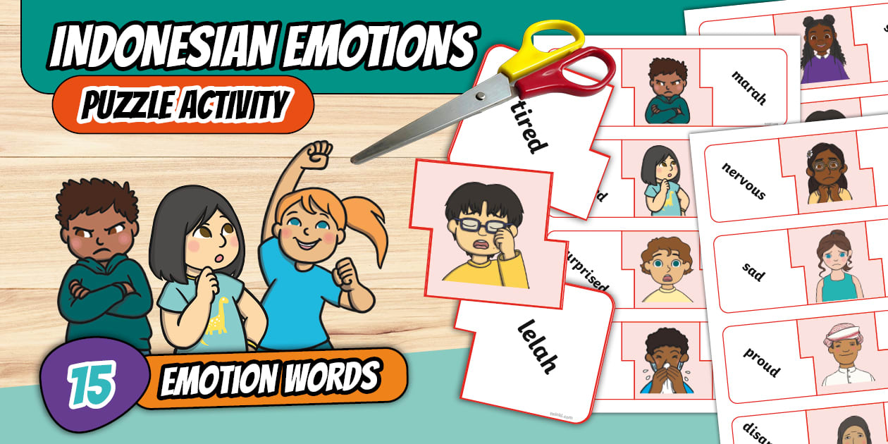 Emotions Puzzle Indonesian