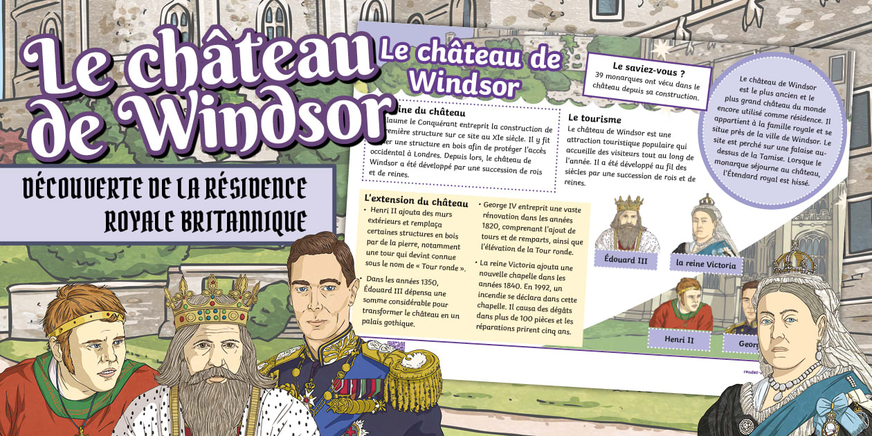 Fiche d'information : Le château de Windsor