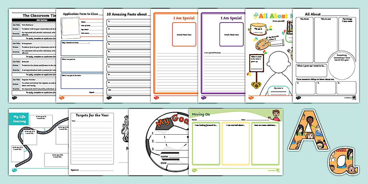 Transition Resource Pack - Australian Back to School Activities