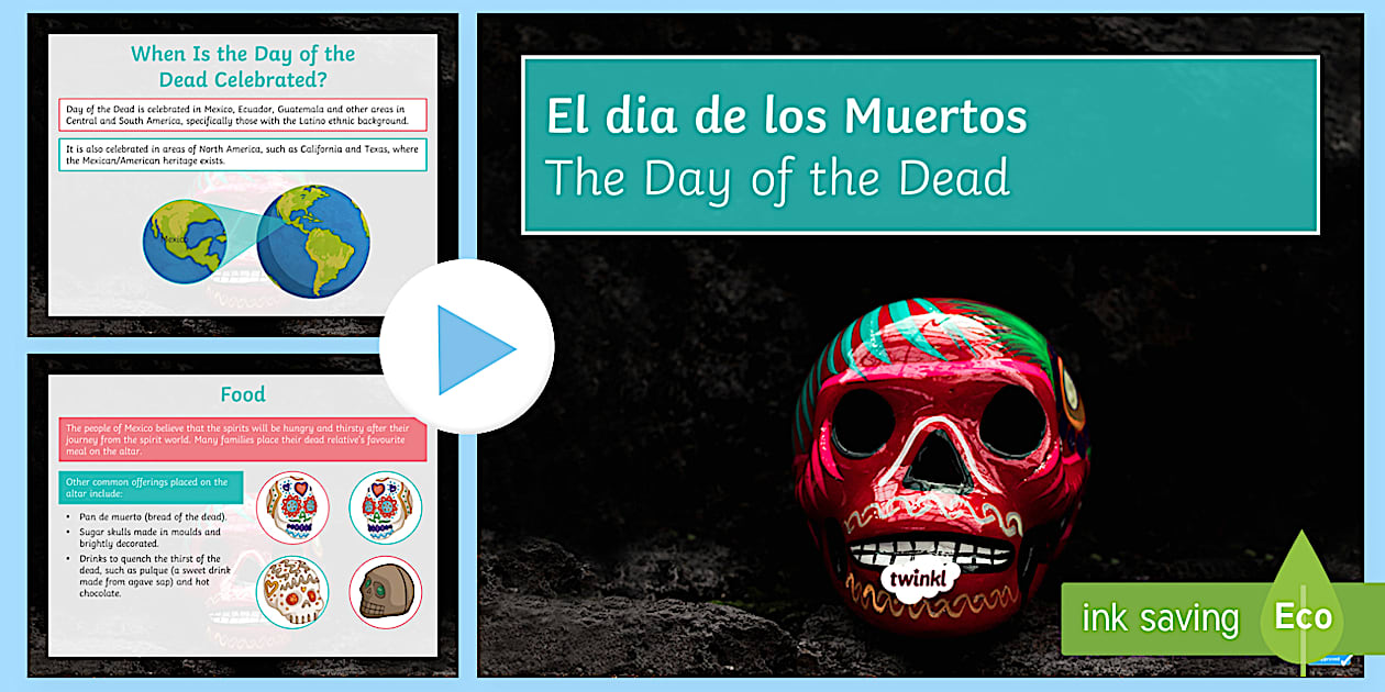 KS3 Mexican Day of the Dead Information PowerPoint - Mexican day of the ...
