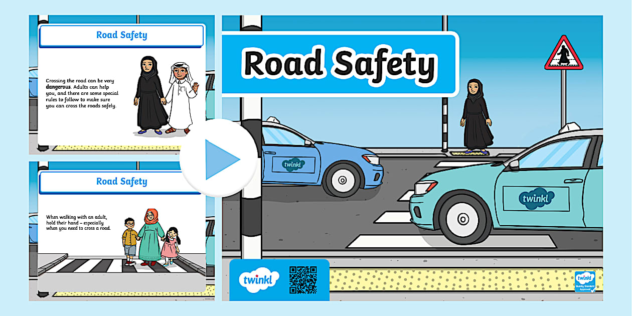 Road Safety Powerpoint (teacher made) - Twinkl