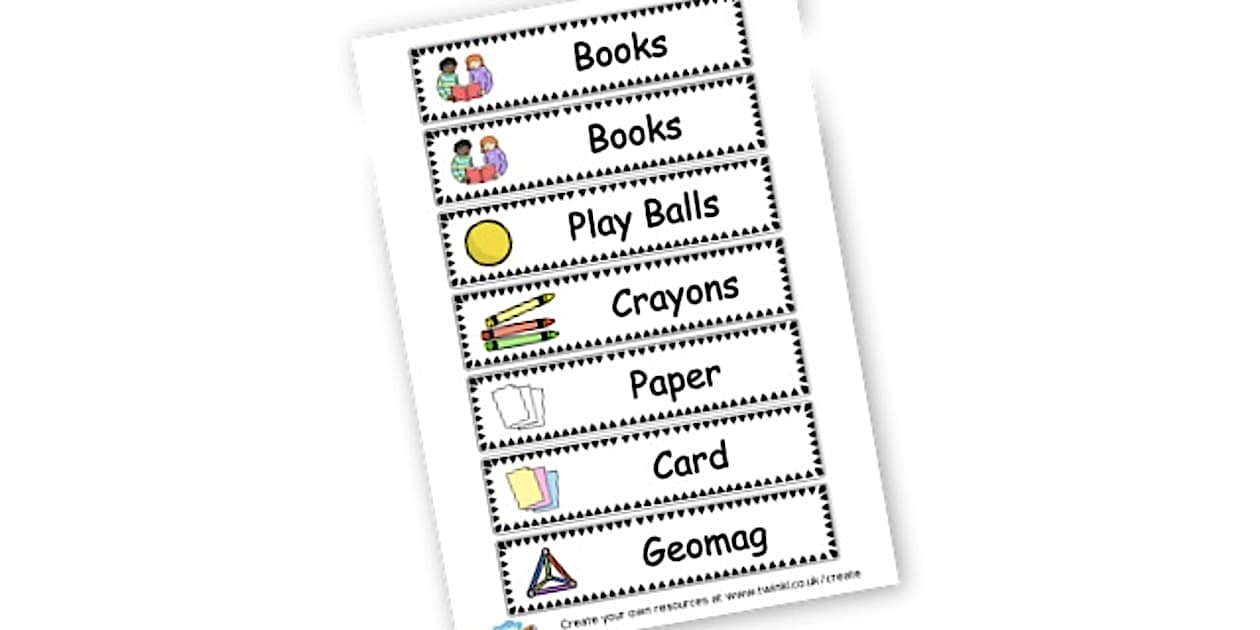 Mixed Drawer Labels (teacher made) - Twinkl