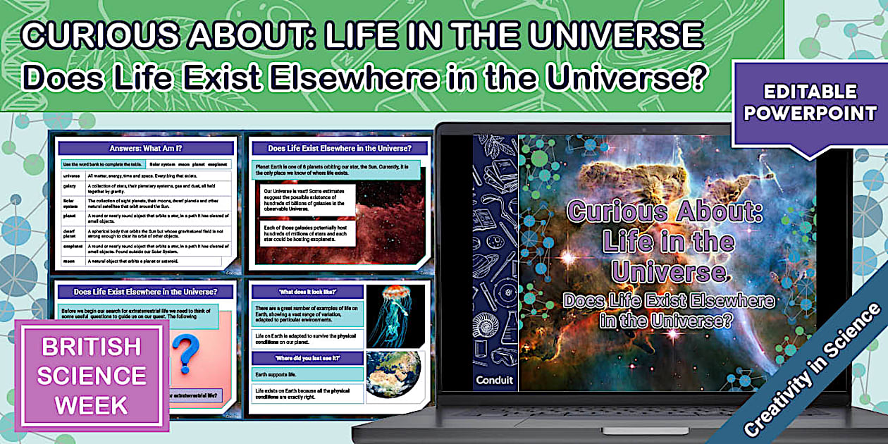 Life in the Universe PowerPoint for Space