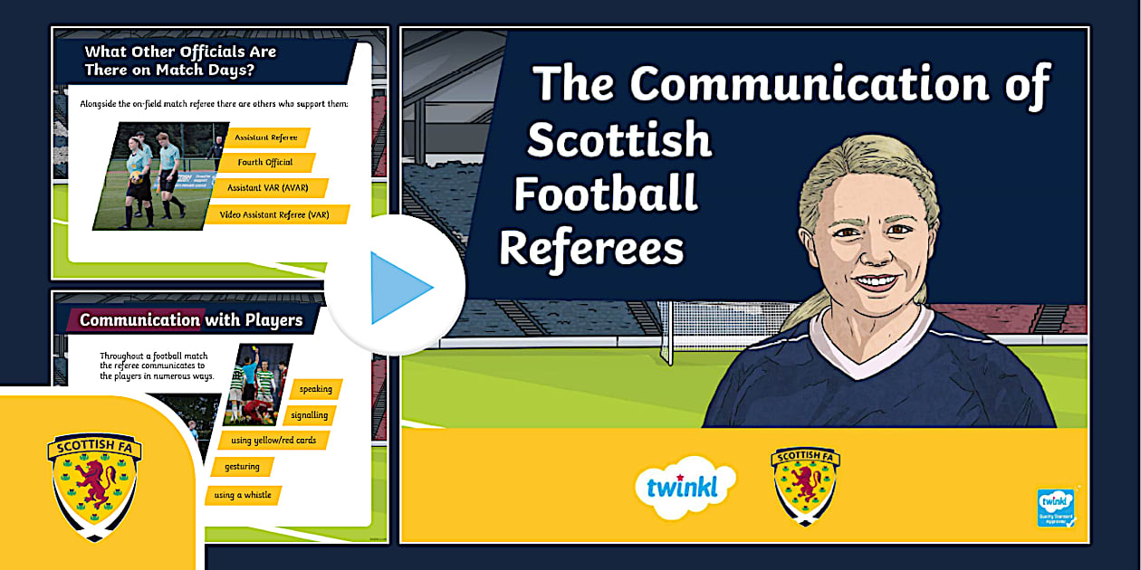 The Communication of Scottish Football Referees PowerPoint
