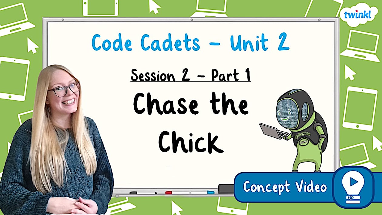 Chase the Chick with Scratch KS2 Concept Video Part 1