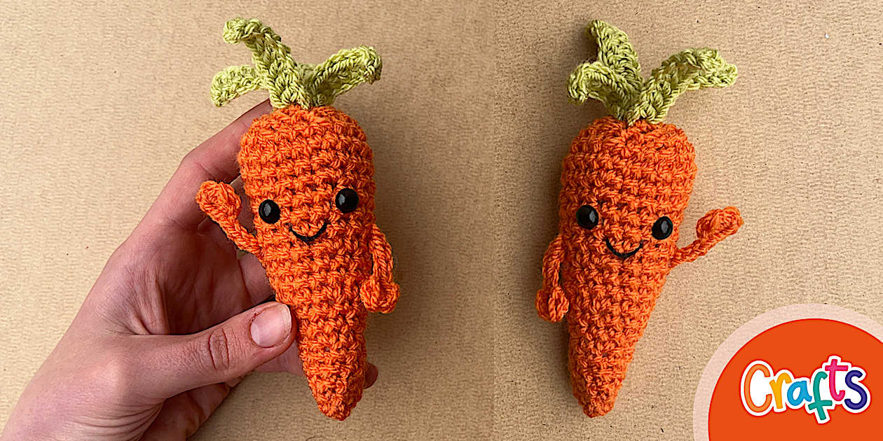 Caring Carrot Crochet Pattern | Twinkl Crafts (Teacher-Made)