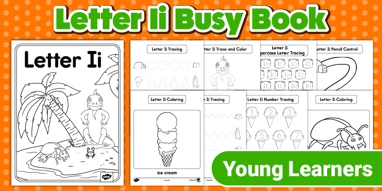 Letter Ii Busy Book