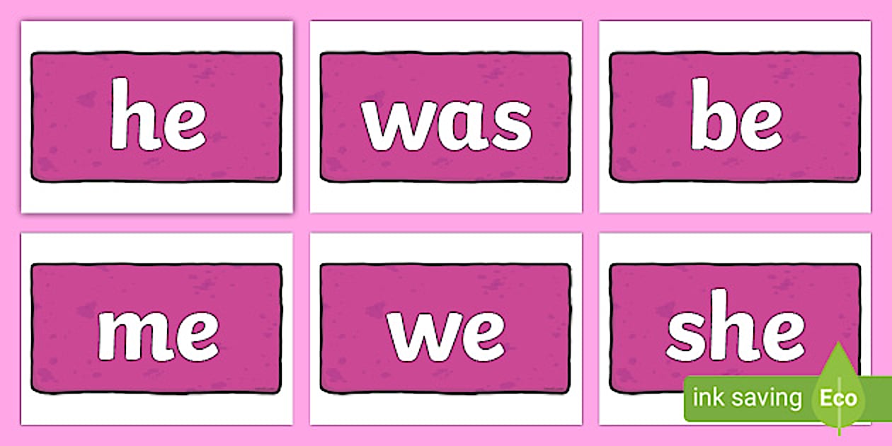 Level 3 Tricky Words on Bricks Display Pack - Twinkl