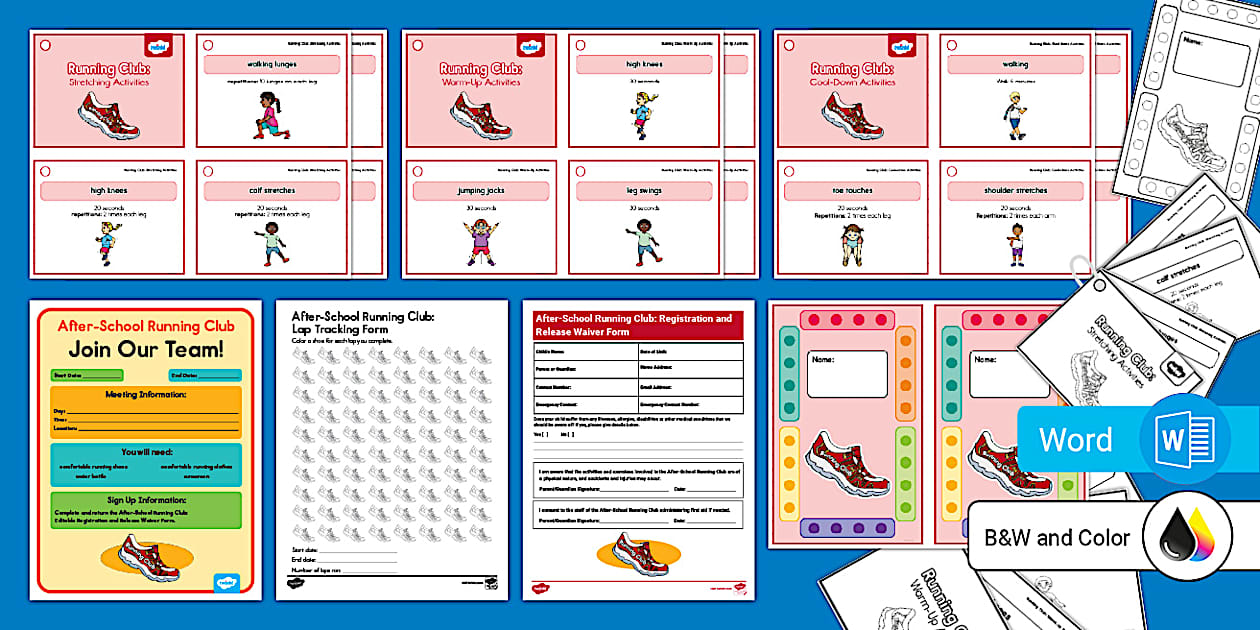 How to Start a Running Club Resource Pack | Twinkl USA