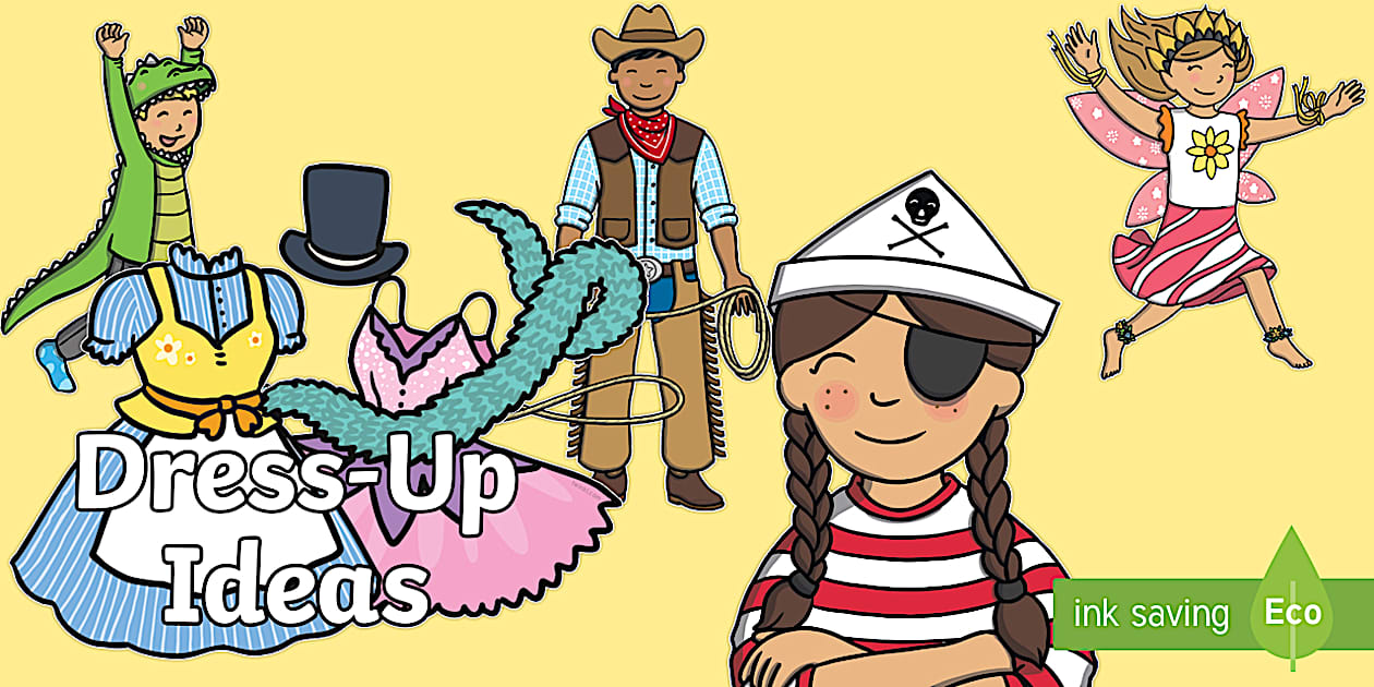 Dress-Up Ideas | Non-uniform Day / 100 Days of School | Y1-6