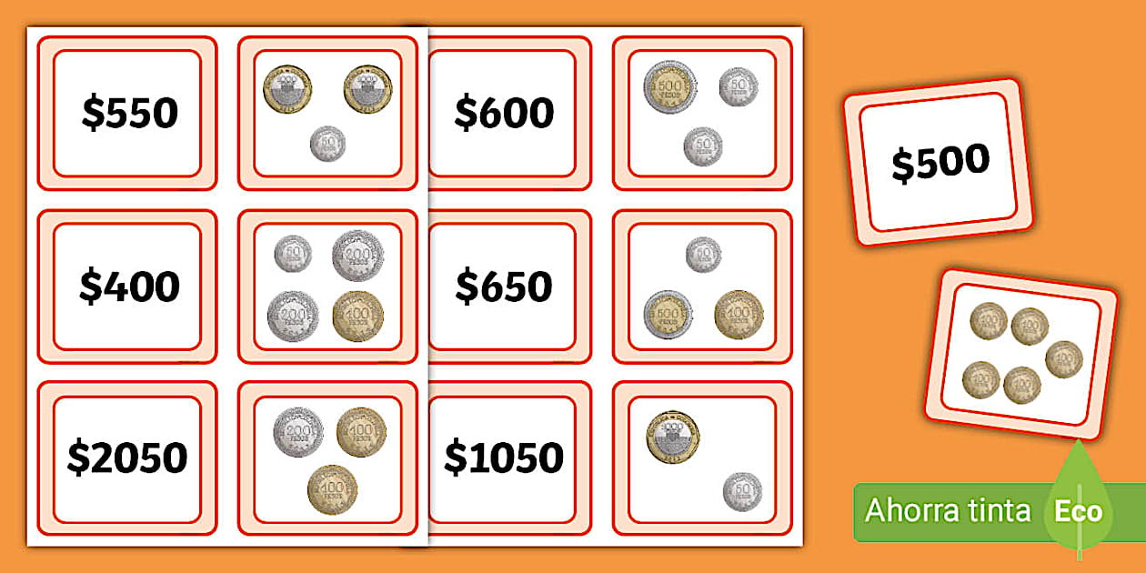 Tarjetas escolares - monedas- Matemáticas - Twinkl Colombia