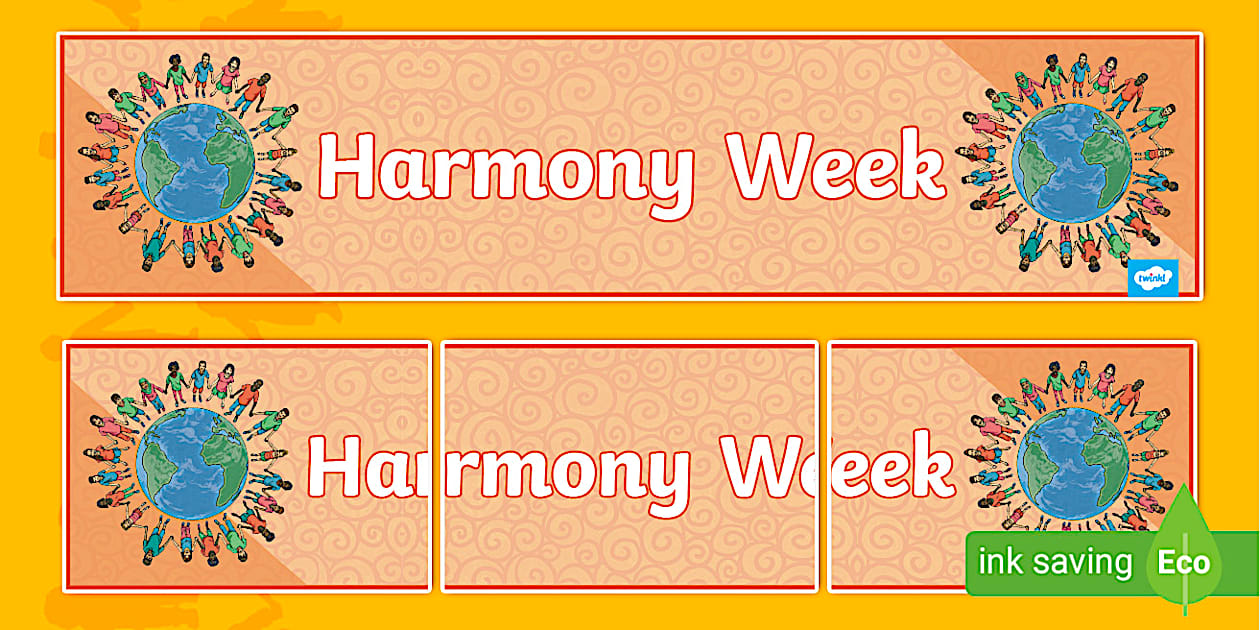 Harmony Week Banner Australian Upper Primary