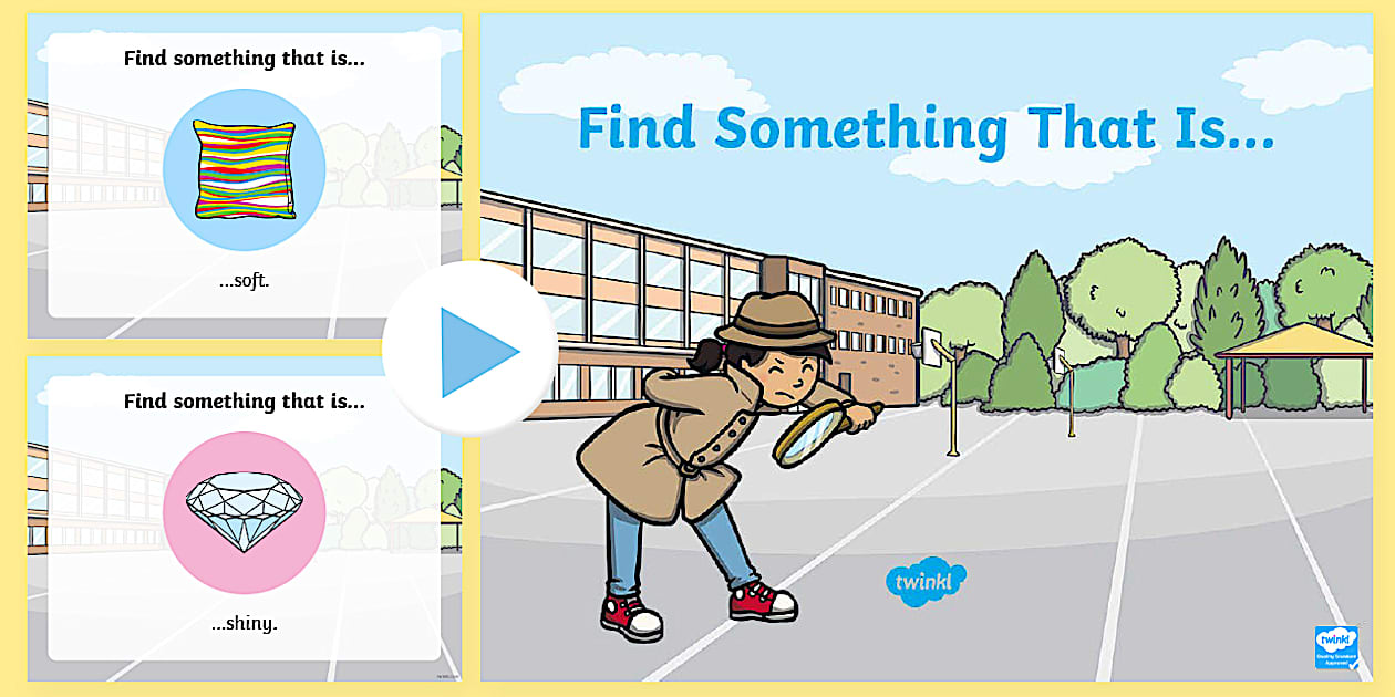 Find Something That Is... PowerPoint (teacher made) - Twinkl