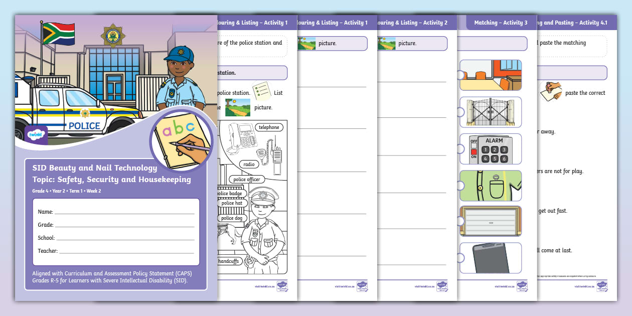 Grade 4.2 T1 W2 HS - Beauty and Nail Technology - Booklet (CAPS for SID