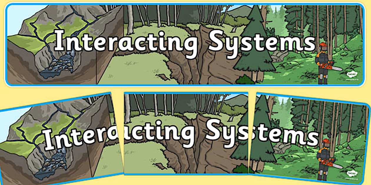 Interacting Systems Display Banner NZ (teacher made)