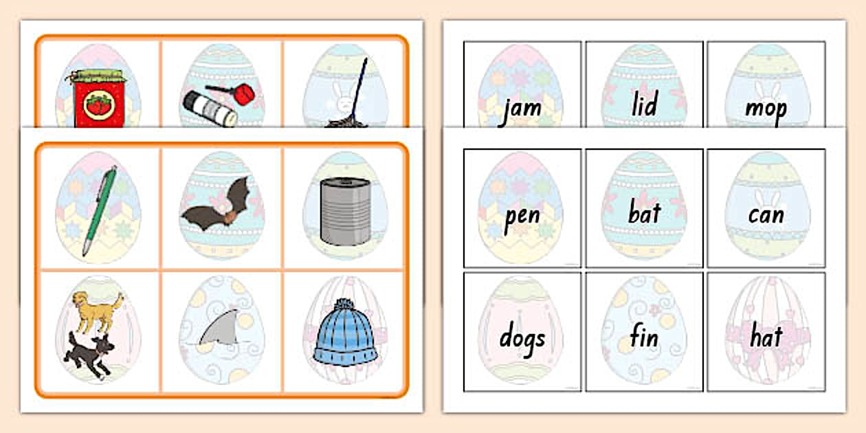 Twinkl Phonics - Level 2 Easter Game (teacher made) - Twinkl