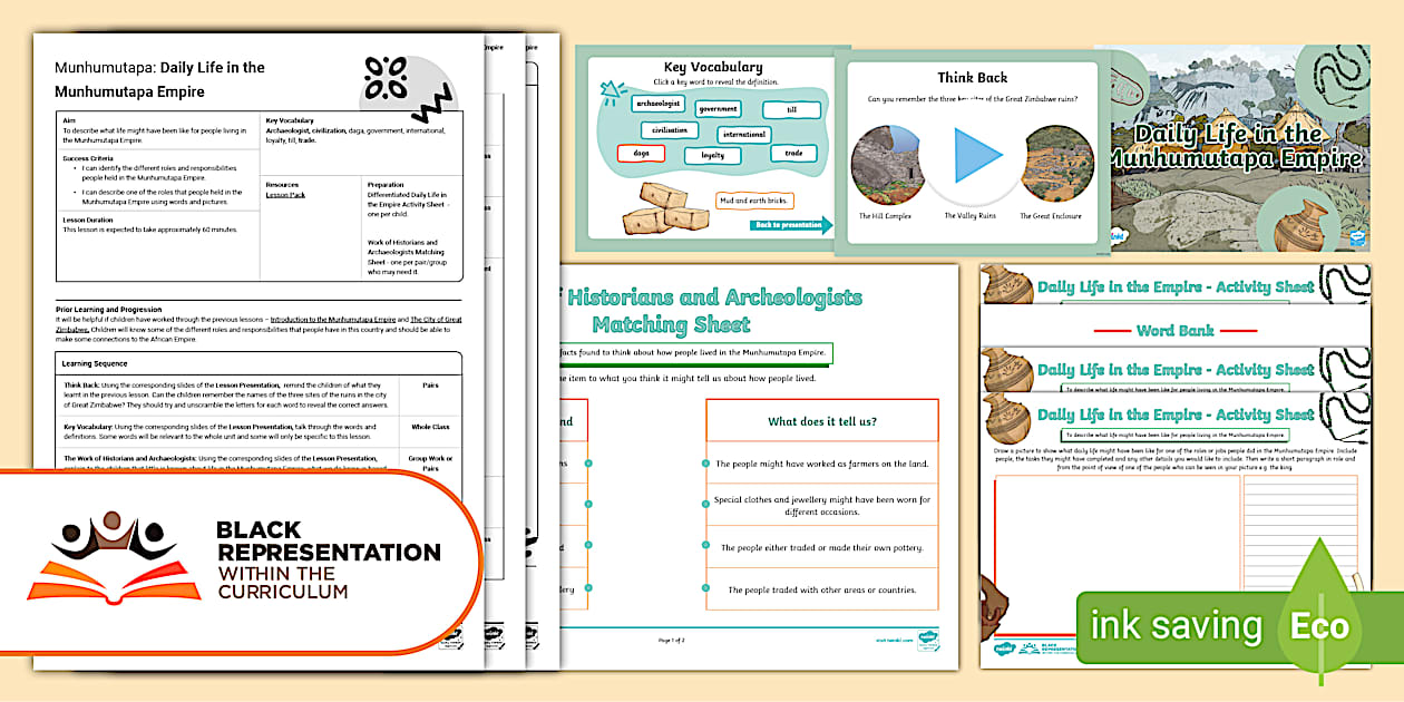 Early African Empires LKS2: Life in the Munhumutapa Empire