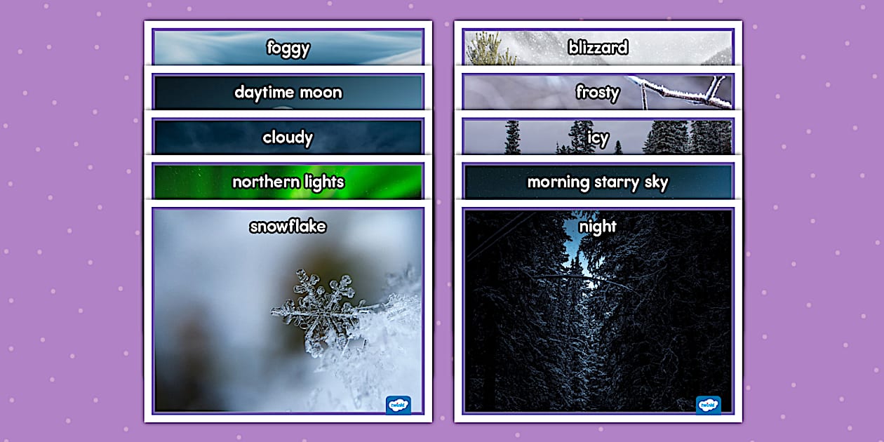 Winter Photos (teacher made) - Twinkl