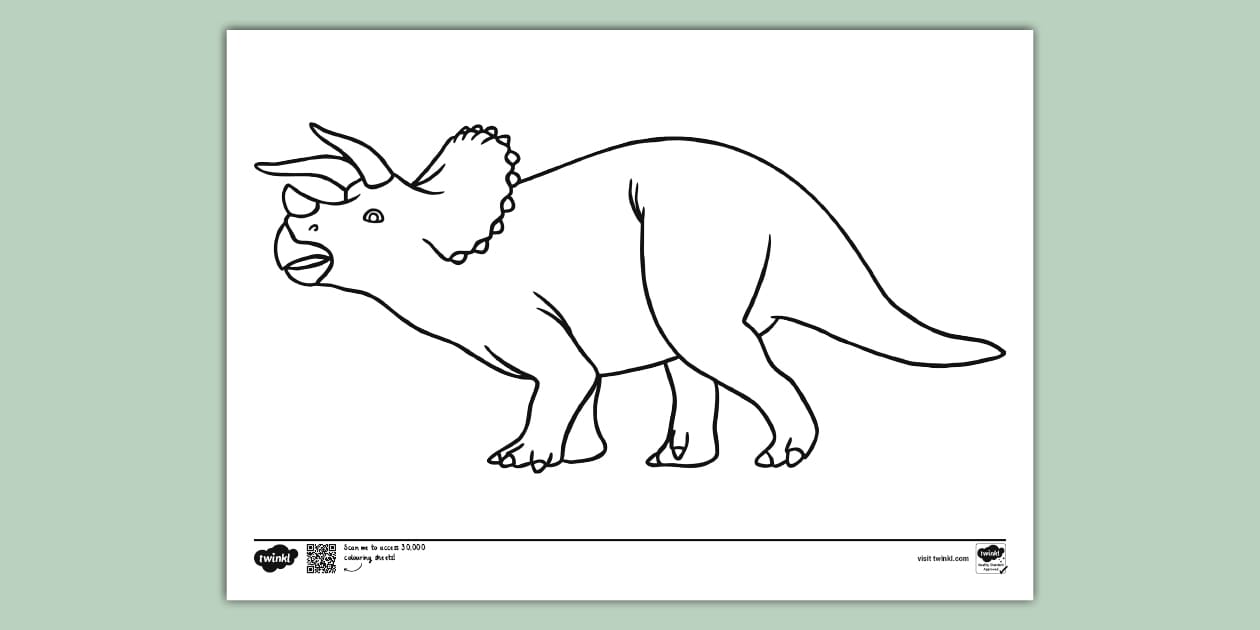 Dinosaur Colouring | Colouring Sheets (teacher made)