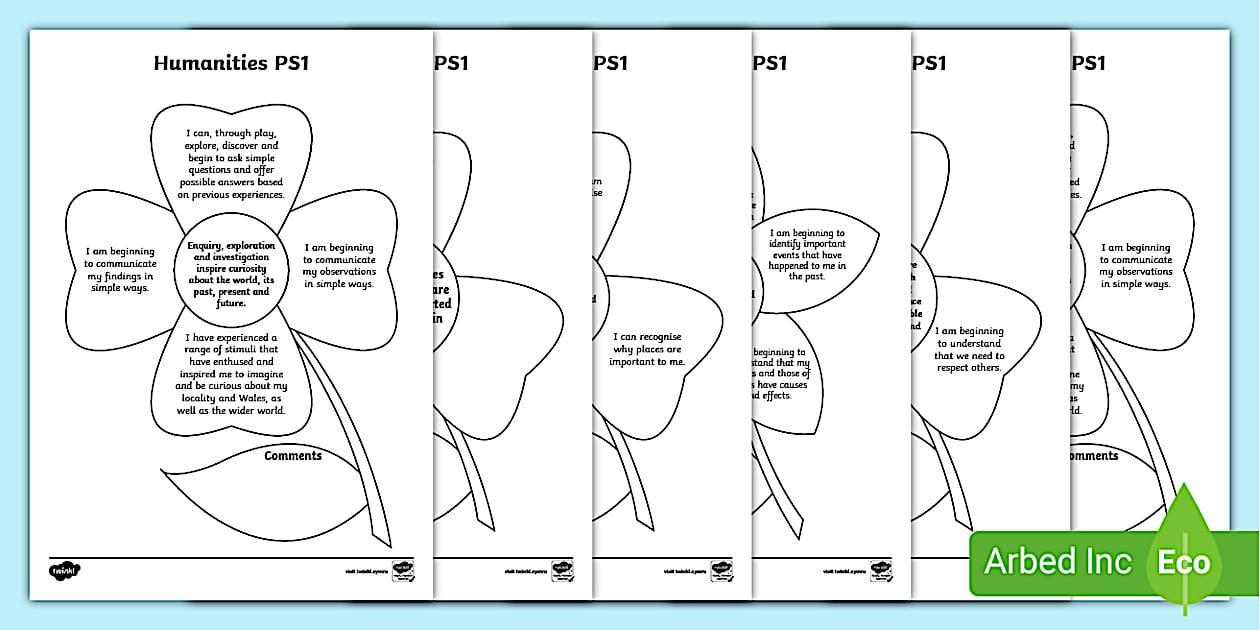 CfW: Humanities Assessment Flower Pack PS1 (teacher made)
