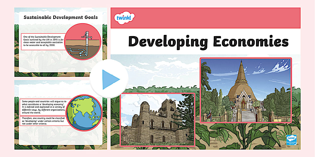 Developing Economies PowerPoint (Teacher-Made) - Twinkl