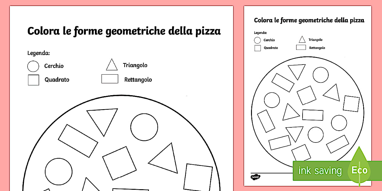 Figure Geometriche da Colorare per Bambini | Scuola Primaria