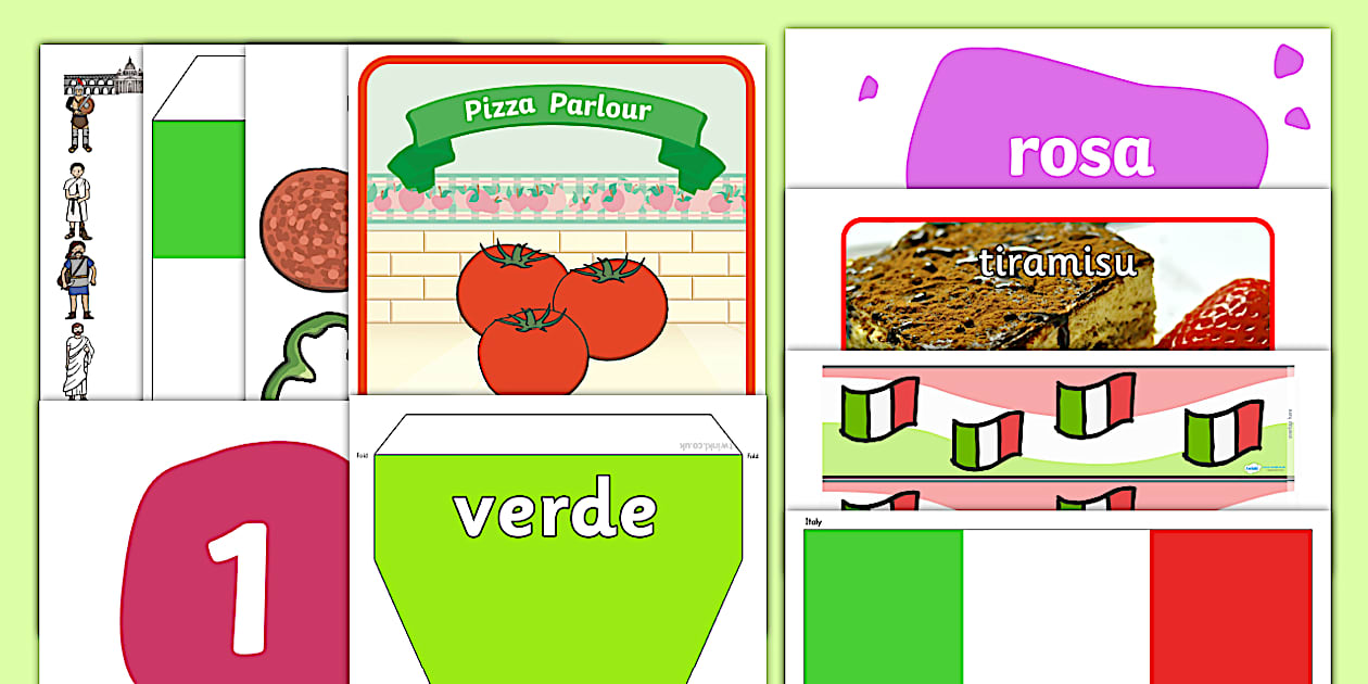 Italy Celebration Resource Pack