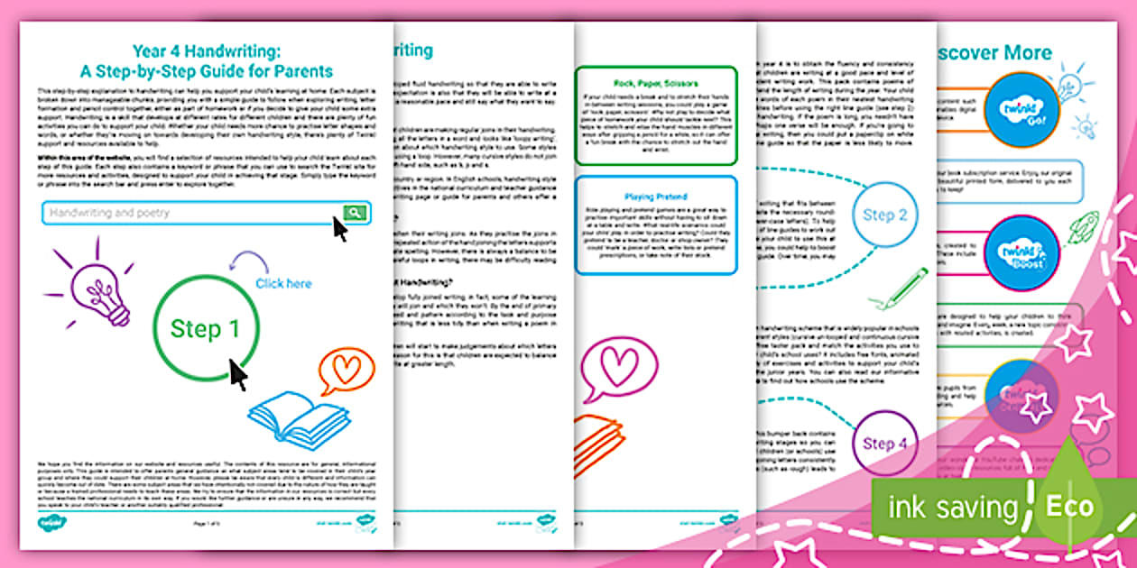 Year 4 Handwriting: A Step-by-Step Guide for Parents