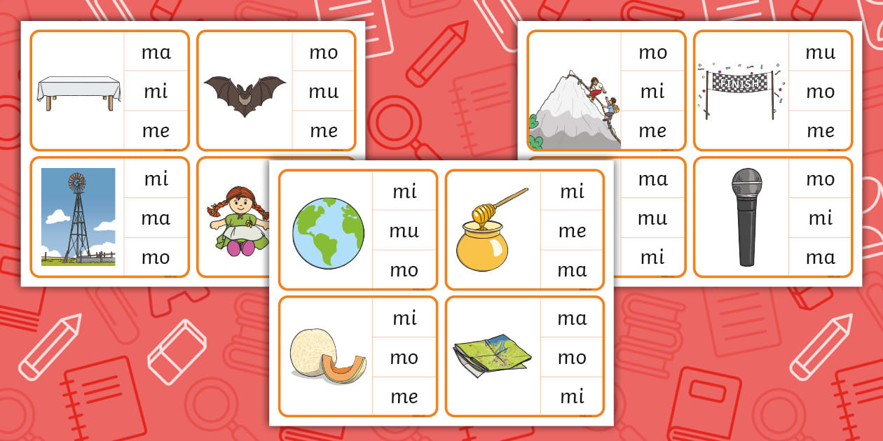 Tarjetas Sonido Inicial: Letra M (teacher made) - Twinkl