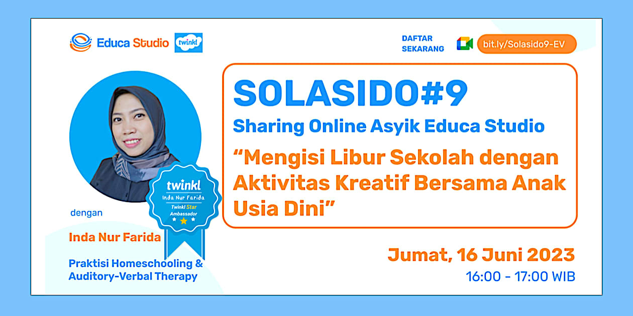 Paket Bahan Ajar Spesial Webinar Solasido 9 - Rekomendasi Educa Studio dan