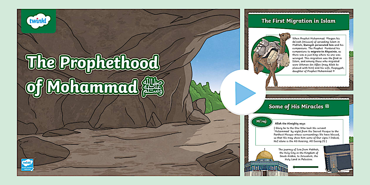 The Prophethood of Mohammad ﷺ (teacher made) - Twinkl