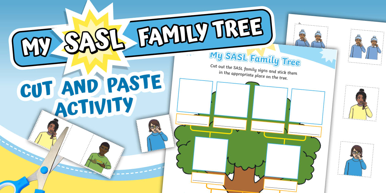 FP - SASL - Family Tree - Activity Sheet (CAPS Aligned)