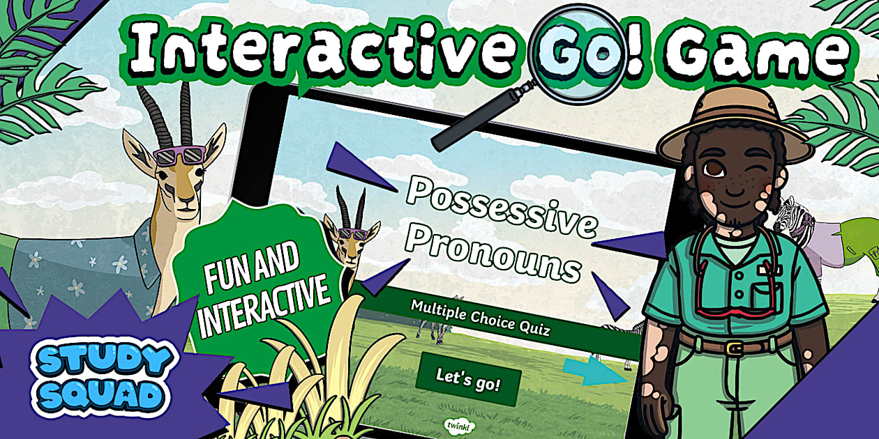 Possessive Pronouns KS2 English Multiple Choice Quiz