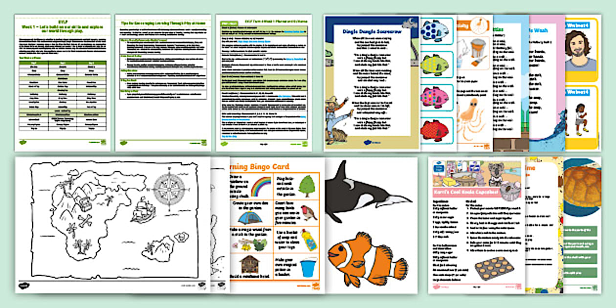 EYLF Term 4 Week 1 Remote Home Learning Pack | Twinkl