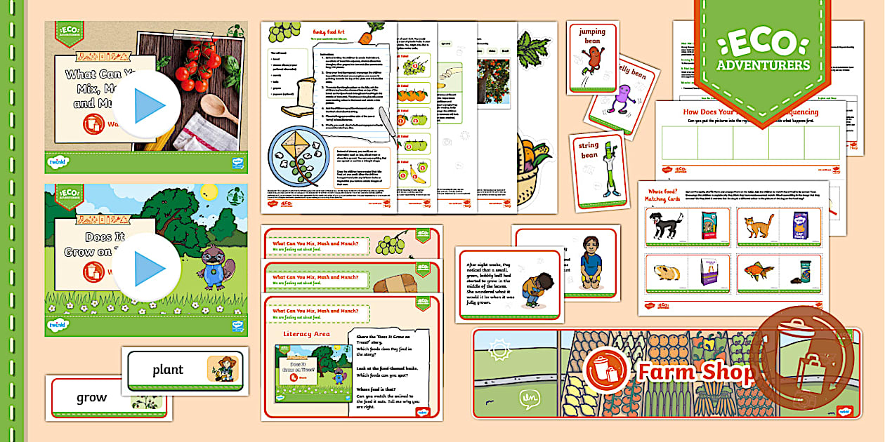 EYFS: Food (teacher made) - Twinkl