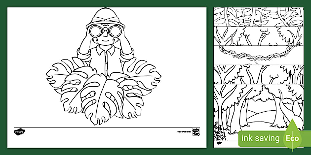 Jungle Art KS1 - Activities - Educational Resources - Twinkl