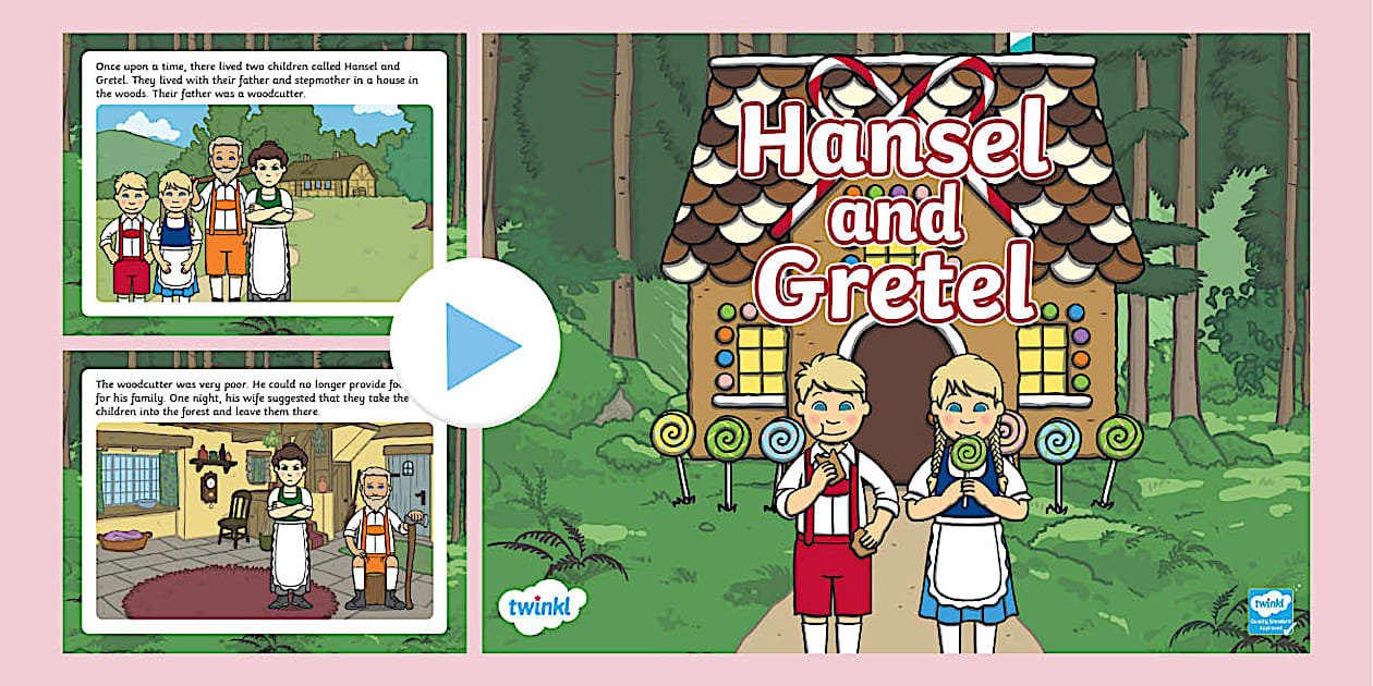 Story of Hansel and Gretel PowerPoint | KS1 English Resource