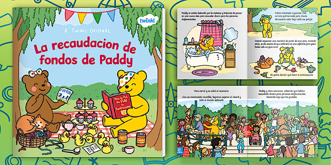 Ebook: La recaudación de fondos de Paddy (professor feito)