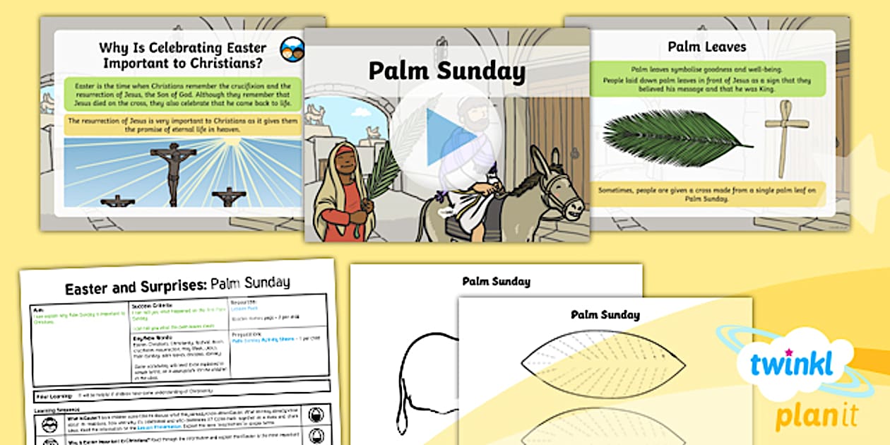 Palm Sunday Lesson Plan Pack | Easter Resources - Twinkl
