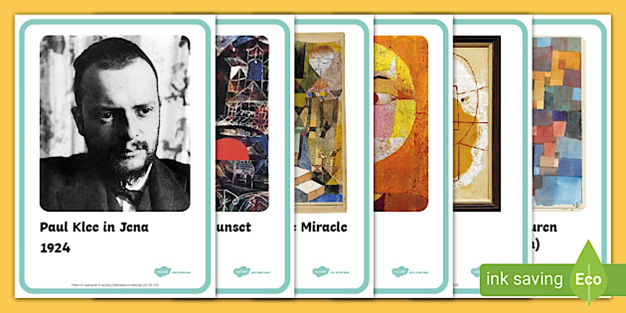 Paul Klee Photo Pack (teacher made) - Twinkl