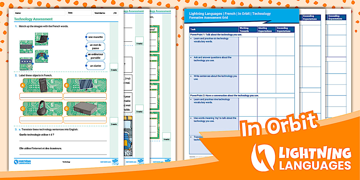 👉 French Technology Assessment Pack