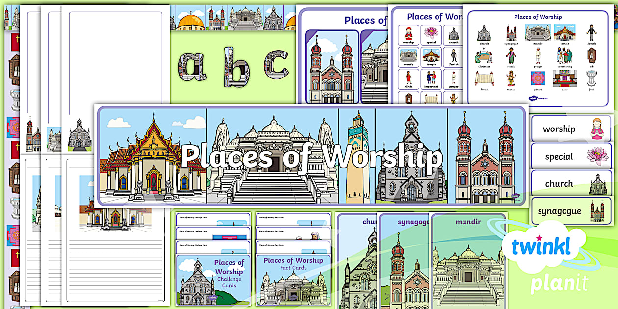 RE: Places of Worship Year 1 Additional Resources - Twinkl