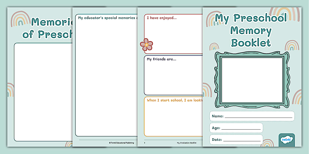EYFS Preschool Memory Booklet | Twinkl (teacher made)