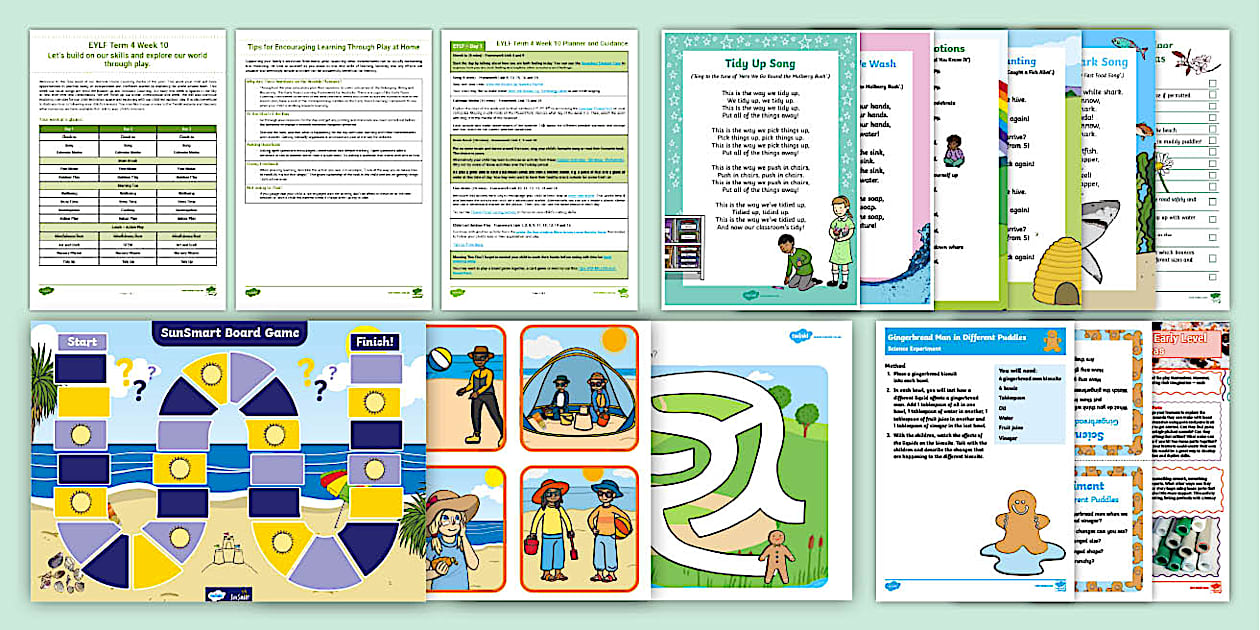 EYLF Term 1 Week 3 Remote Home Learning Pack (teacher made)